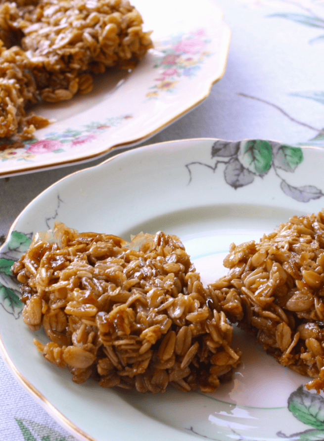 The best soft chewy old fashioned English flapjack recipe