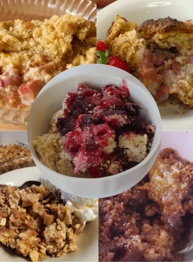 5 Fruit crumble and crisp recipes, with free ebook
