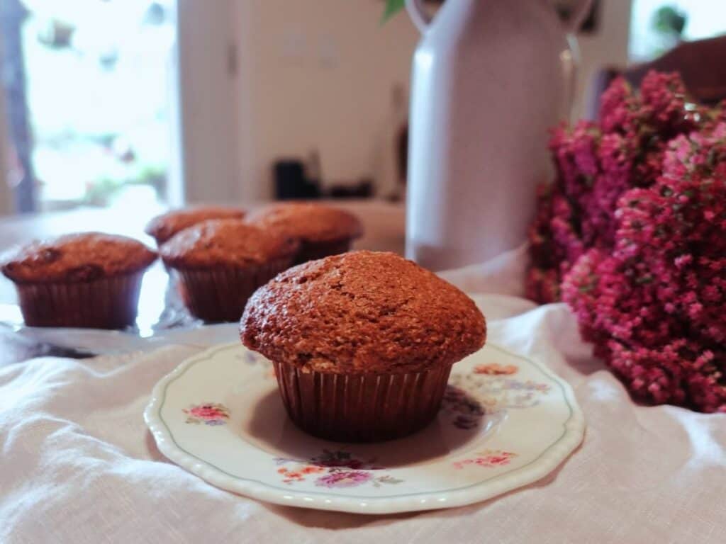 A Simple Mincemeat Muffins recipe, made with bran