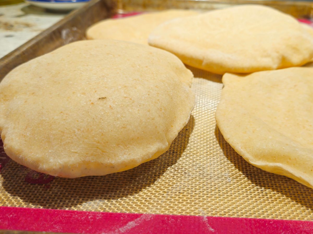Easy Sourdough Pita Bread, Delicious Flatbread With Pockets